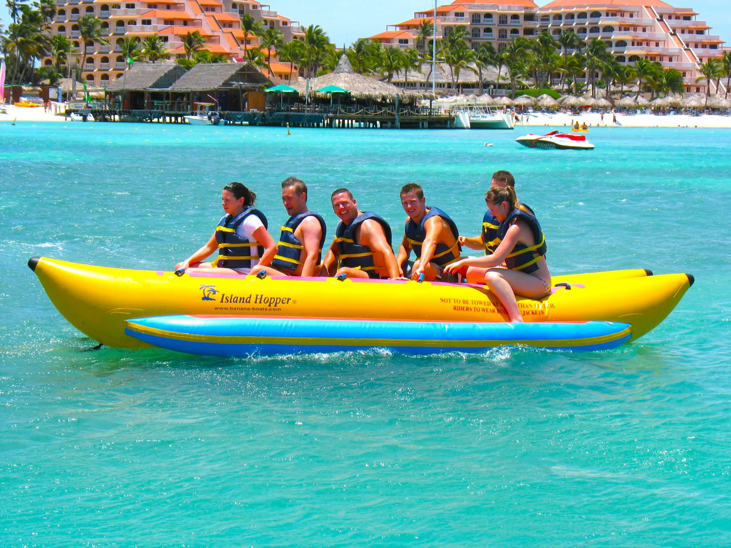 Banana Boat Ride | Delphi Watersports - My Aruba Guide