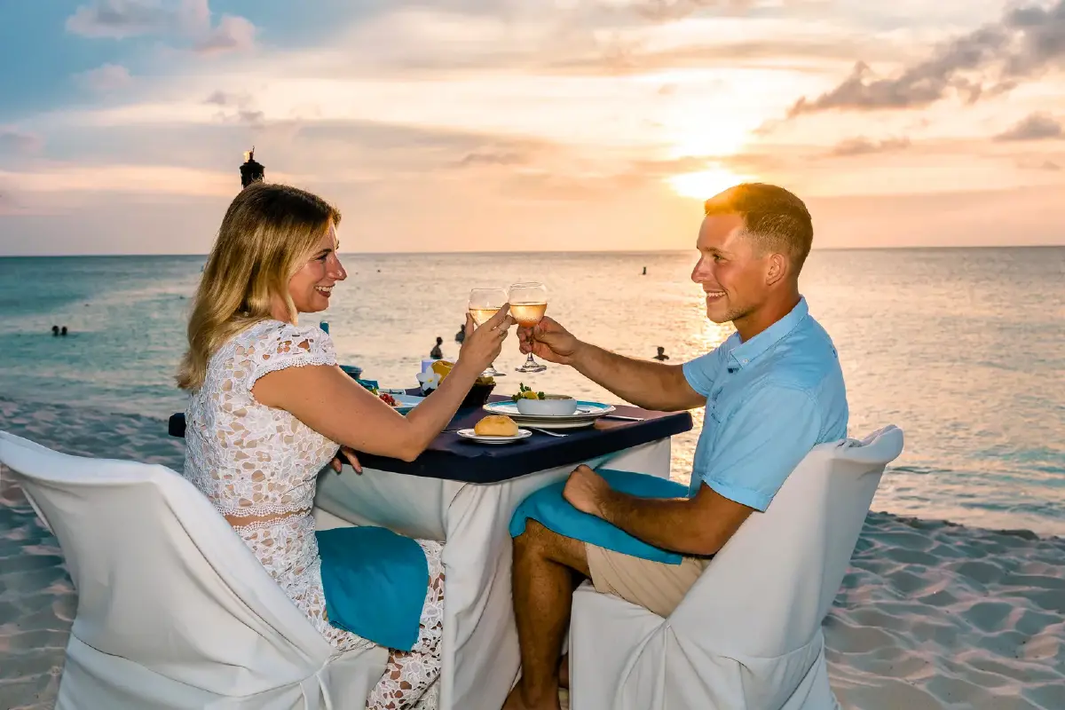 Passions on the Beach Aruba | Romantic Dining on Eagle Beach